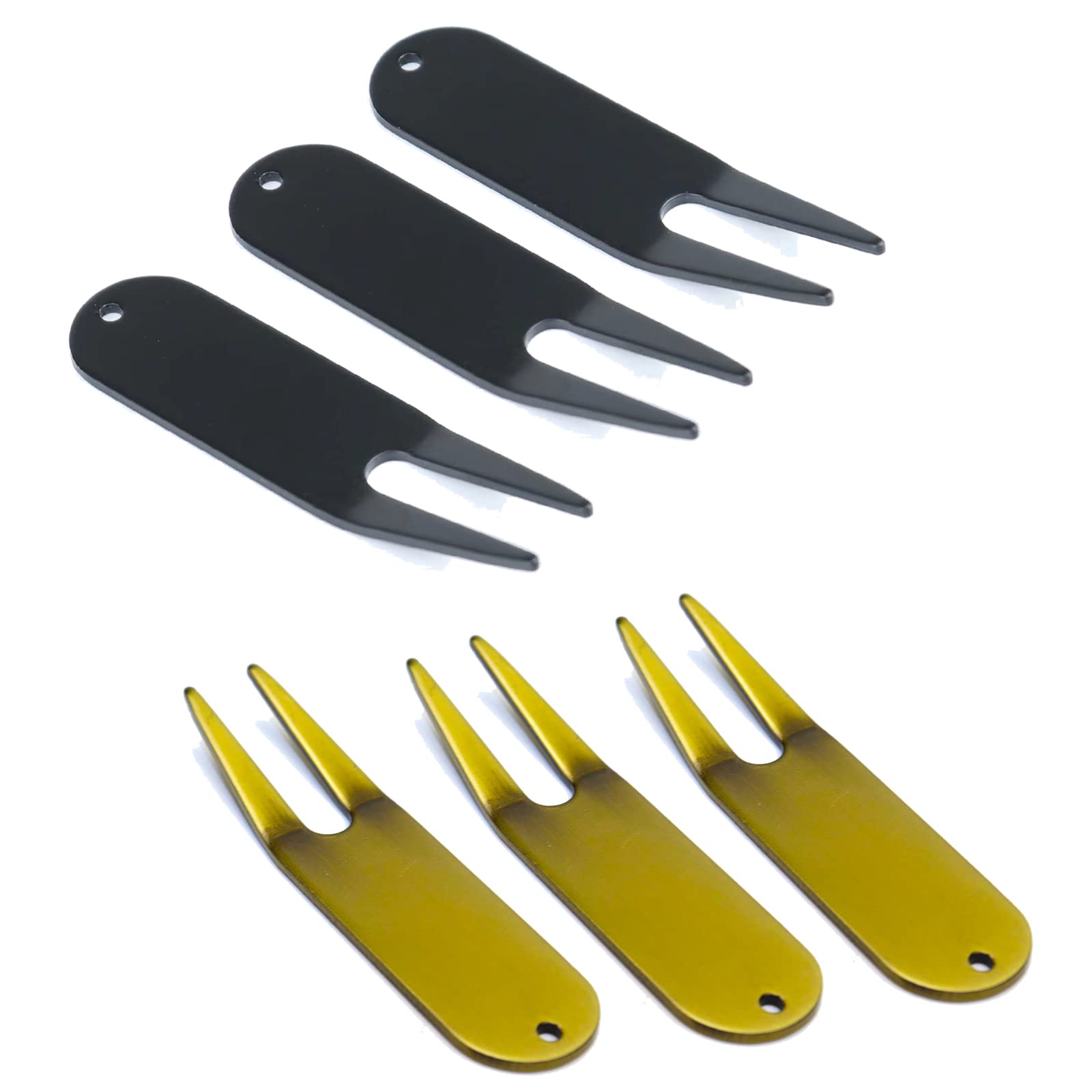 Amazon.com : Leewoth 6Pcs Metal Bending Golf Divot Repair Tool, Golf ...
