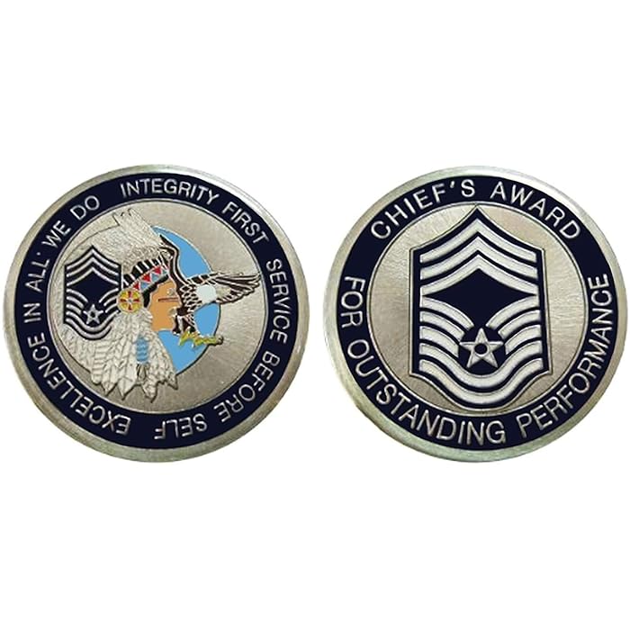 Buy Air Force Enlisted Ranks - Chief Master Sergeant “E9’’ Challenge ...