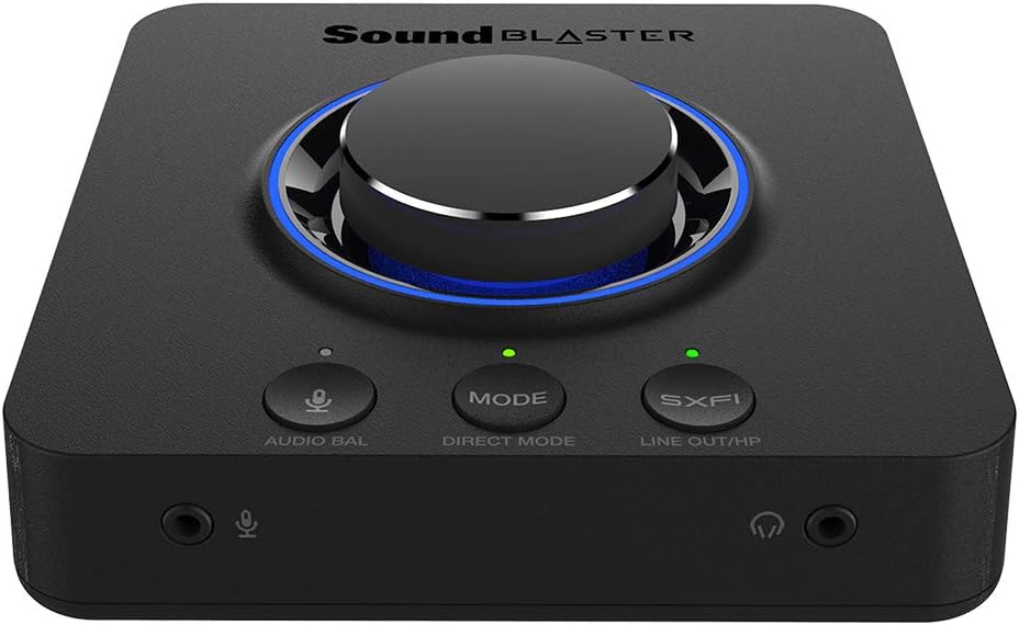 Sound Blaster X3 Hi-Res External USB DAC and Amp Sound Card with Super ...