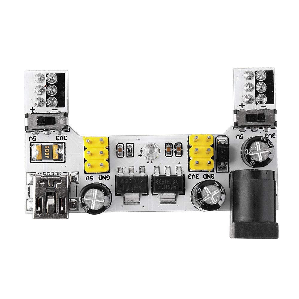 Buy electronic components Breadboard Power Supply Module /MB102 white ...