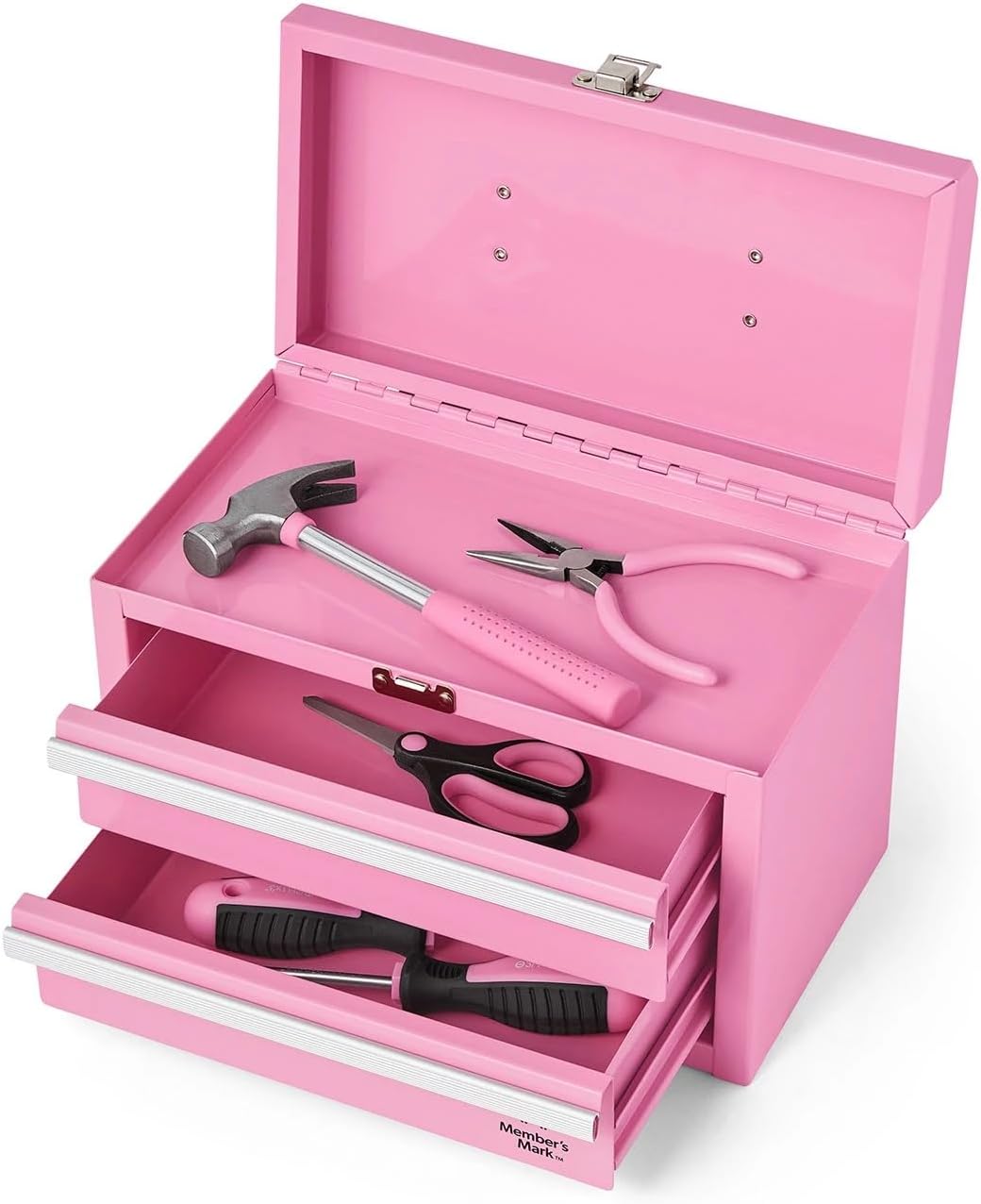 Member's Mark 11" Toolbox with 5 Piece Tool Set - Pink - Amazon.com