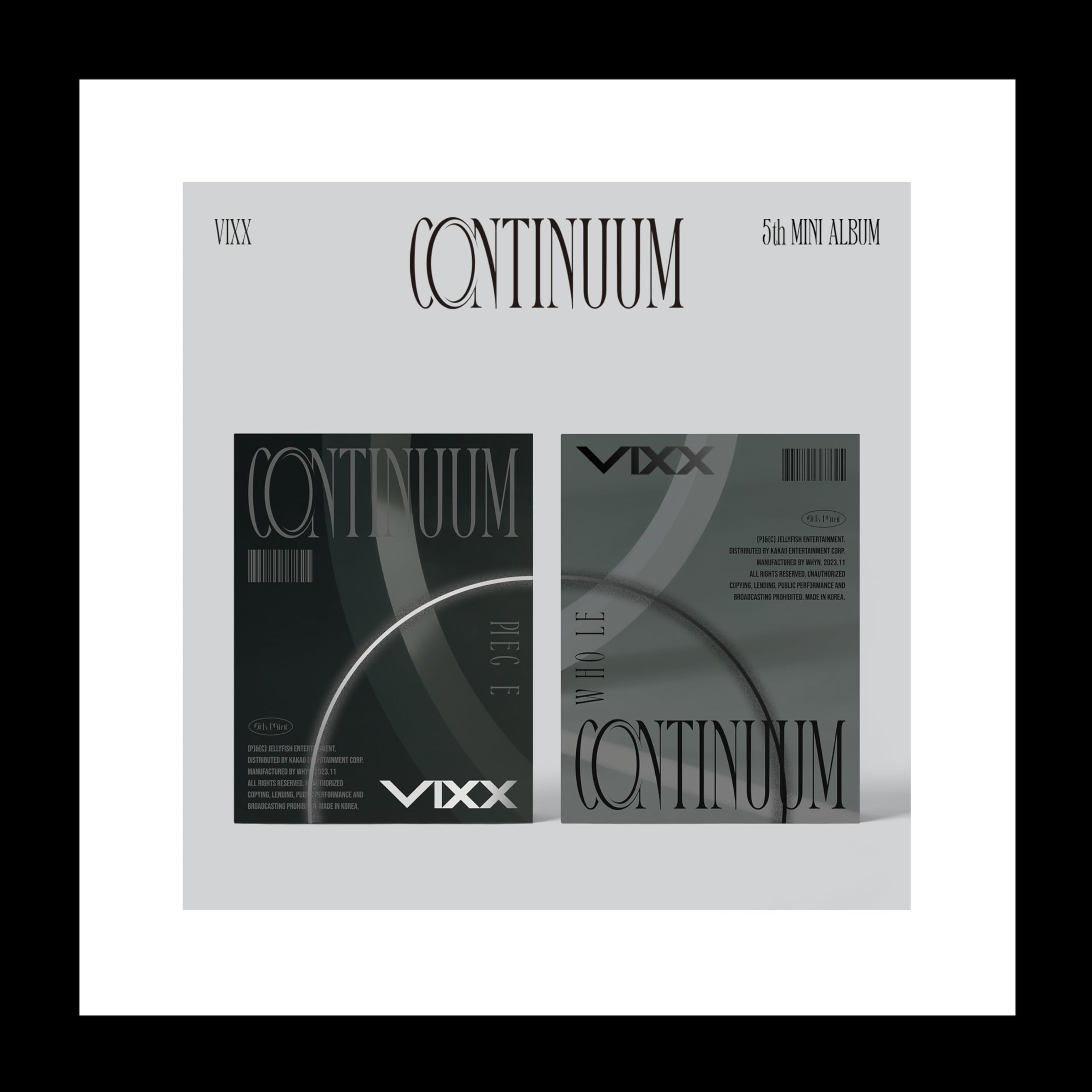 VIXX, LEO, KEN, HYUK - VIXX Continuum 5th Mini Album Random Version CD+ ...