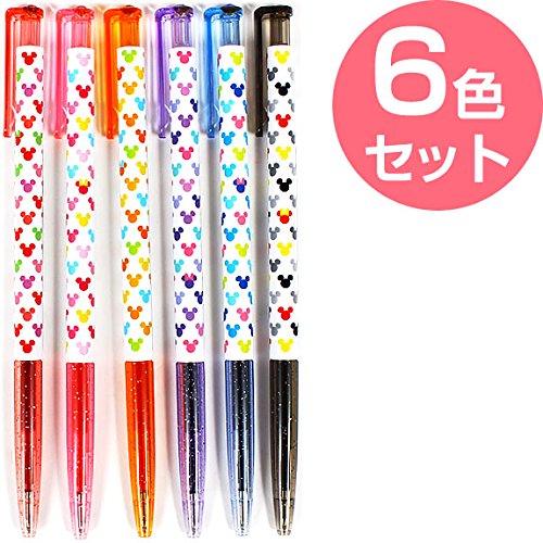[Disney] Slim gel pen ballpoint pen set 6 colors : Amazon.in: Office ...