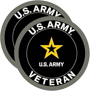 Amazon.com - eDesign 2-Pack United States Army Vetran Vinyl Sticker ...