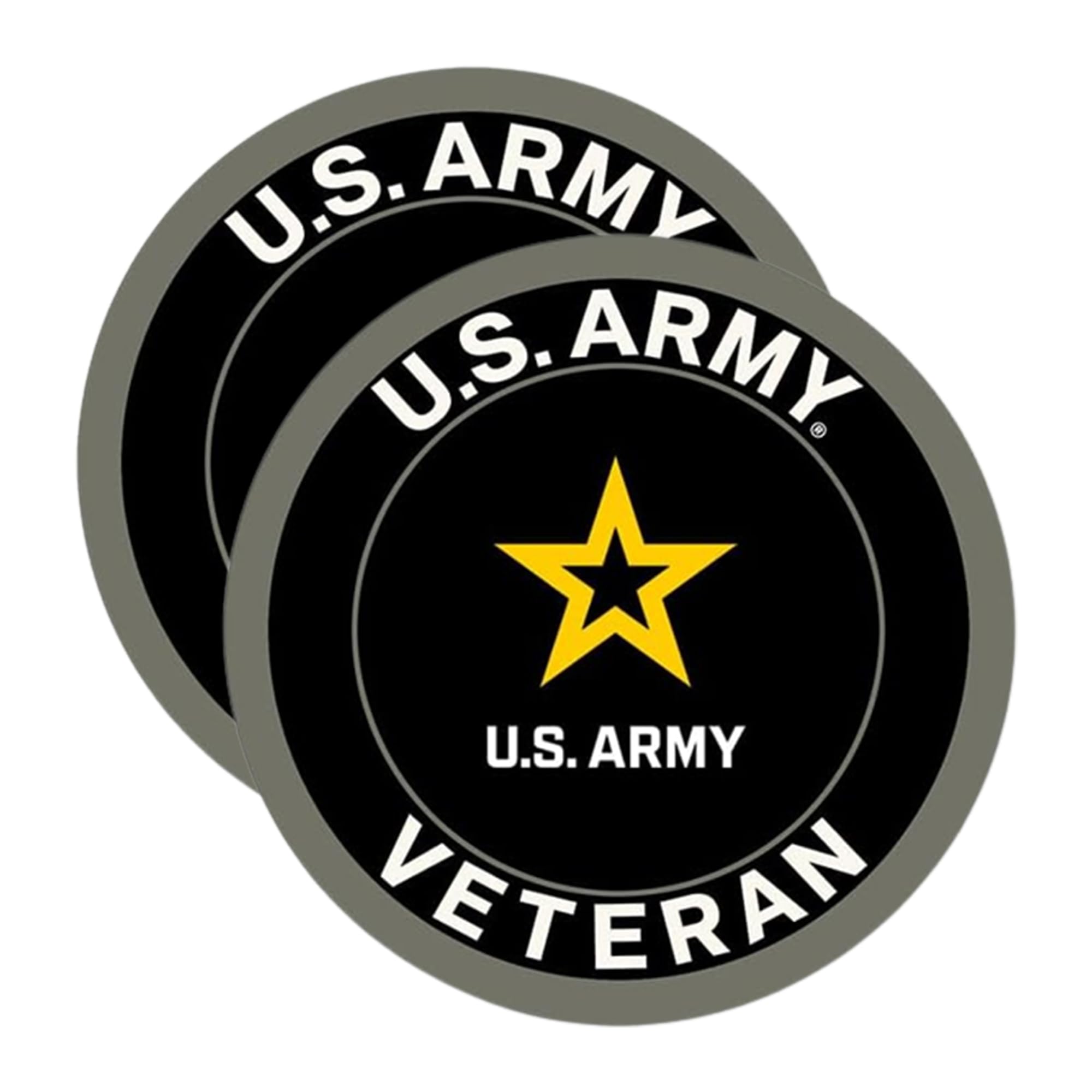 Amazon.com - eDesign 2-Pack United States Army Vetran Vinyl Sticker ...