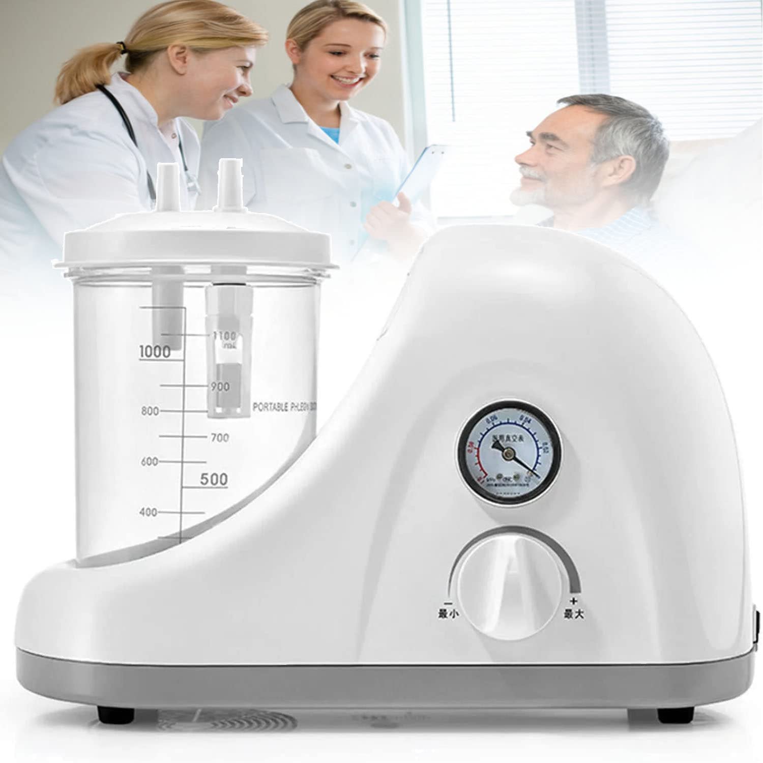 Buy Portable Suction Unit Machine, Automatic Portable Phlegm Suction ...