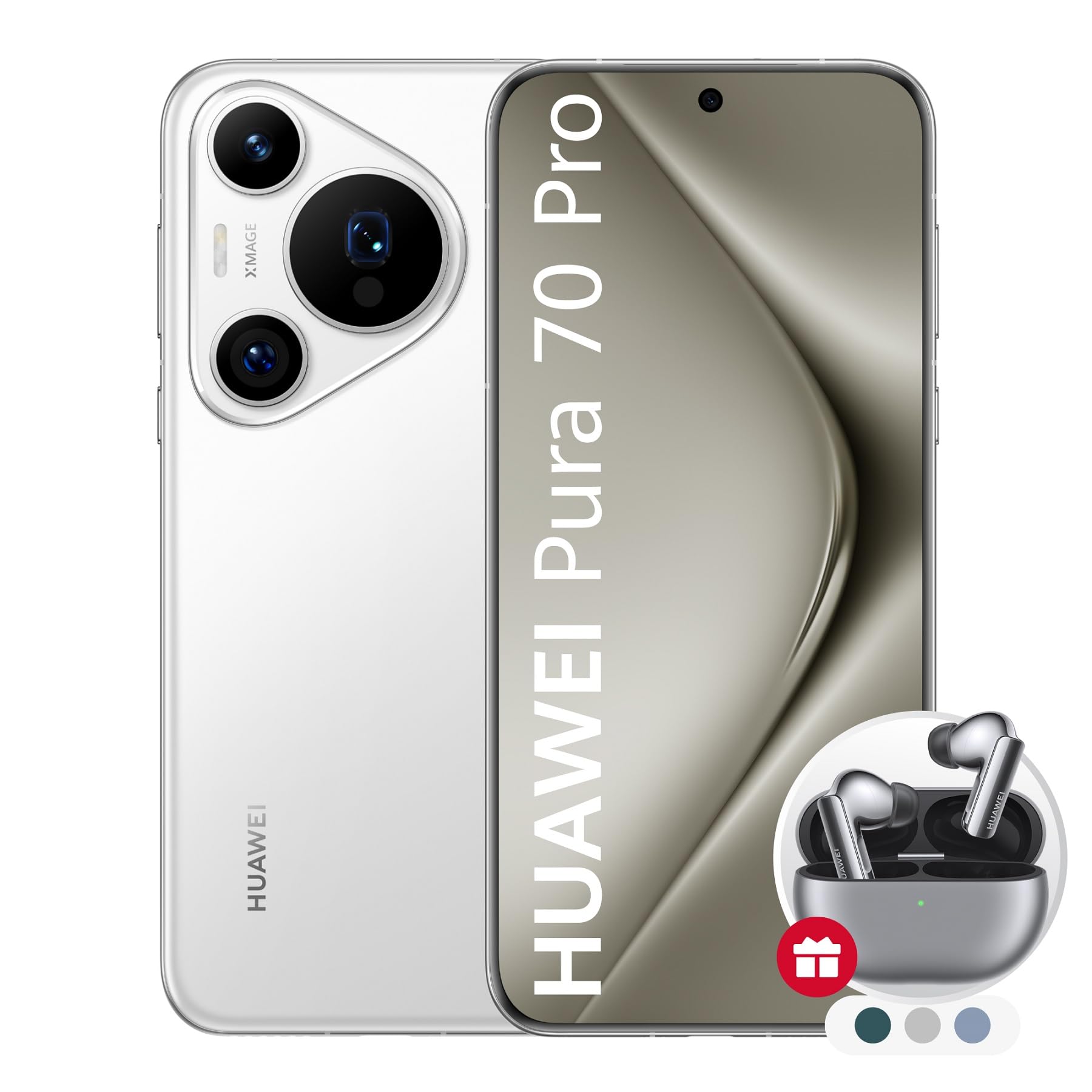 HUAWEI Pura 70 Pro Smartphone, 12+512GB, Instantánea ultrarrápida, Supermacro Ultriluminación ...