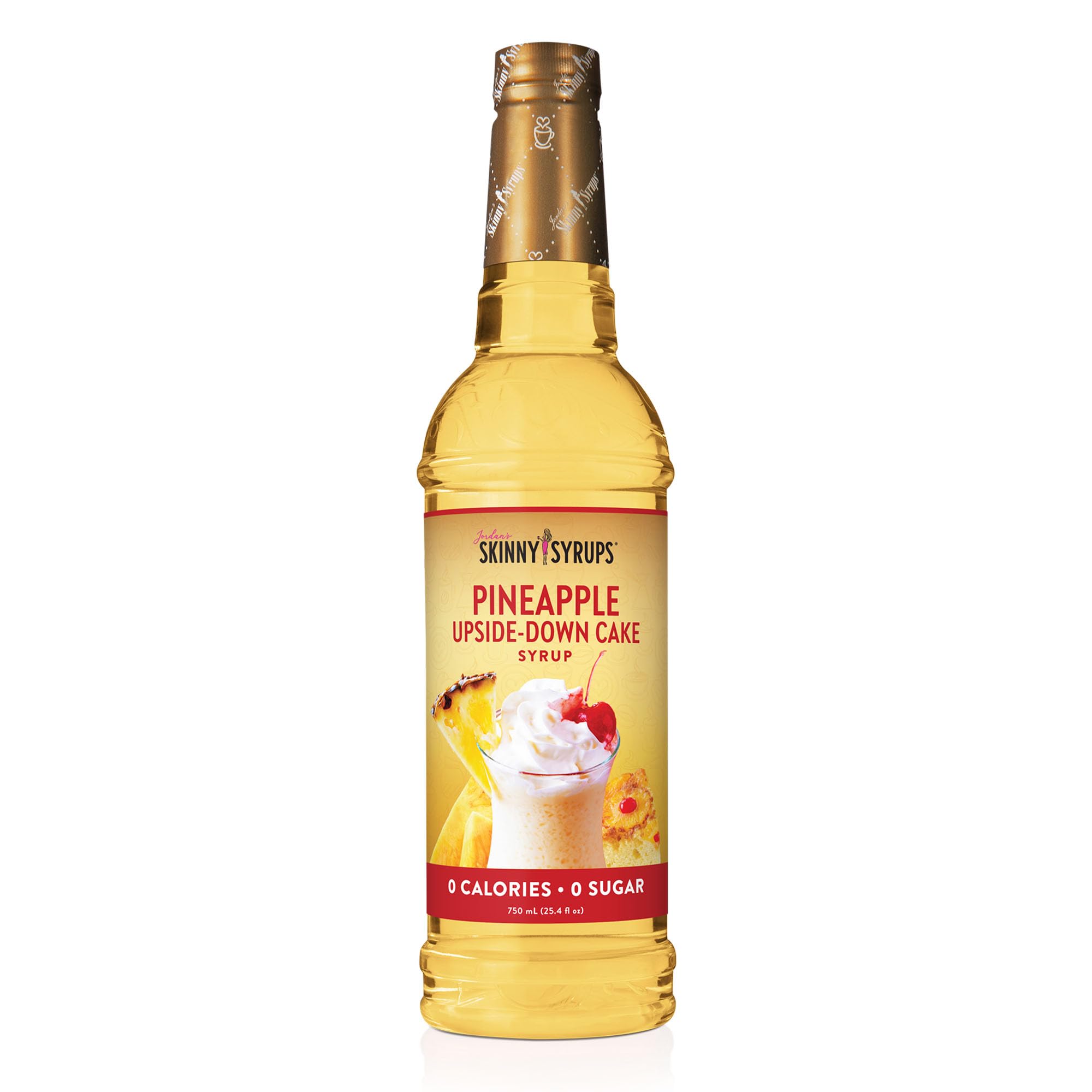 Amazon.com : Jordan's Skinny Syrups Sugar Free Coffee Syrup, Pineapple ...