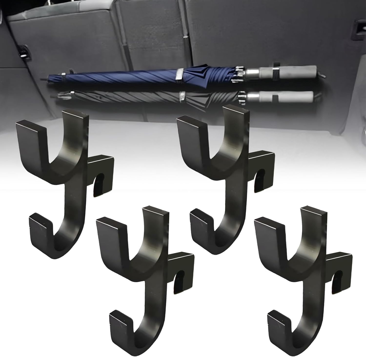 WujialingMM 4pcs Car Umbrella Hook,2025 New Universal Car Trunk ...