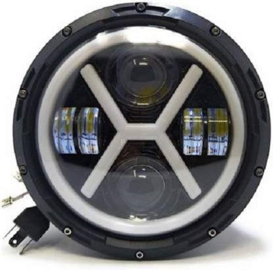 Motothrift Round 7inch Led Headlight Fog Headlight Intensity Light ...