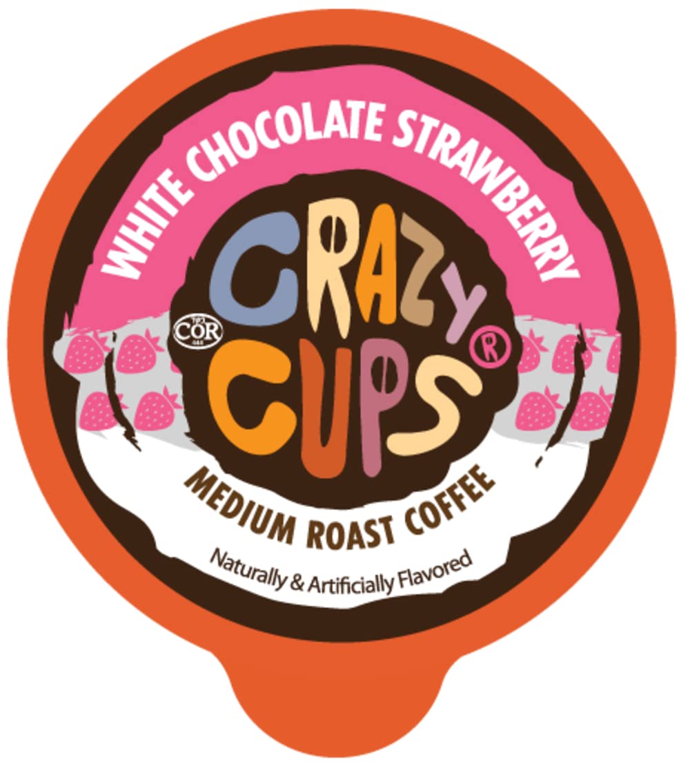 Amazon.com: Crazy Cups Flavored Single Serve Hot or Iced Medium Roast ...