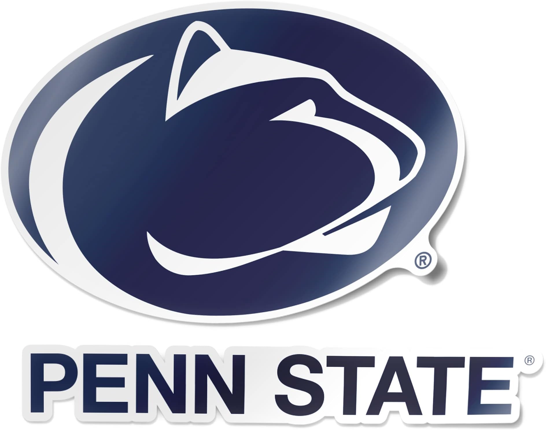 Amazon.com: PSU PENN STATE Large 11.5" Auto Cornhole Decal : Sports ...
