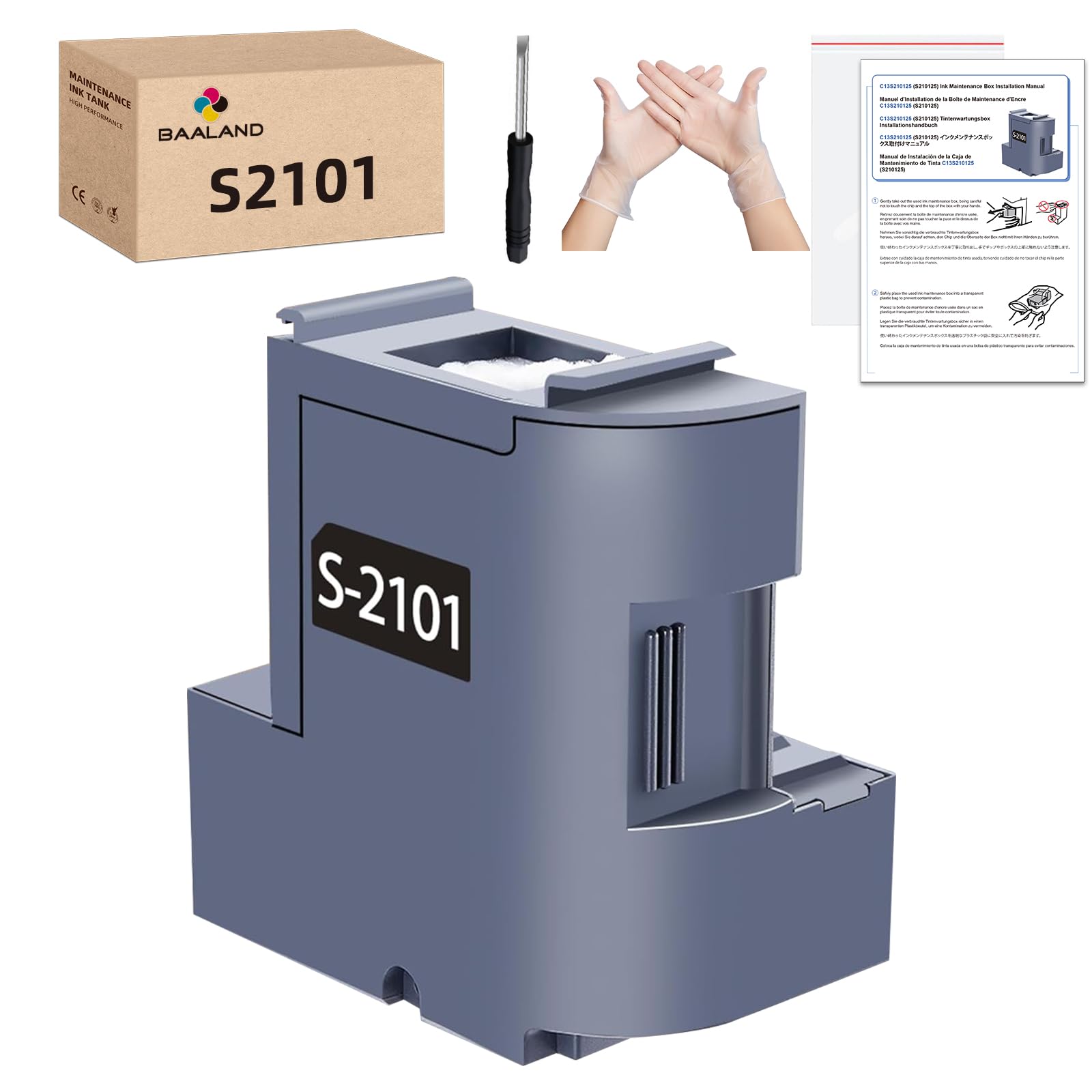 Amazon.com: C13S210125 S210125 Maintenance Box for Epson Surecolor SC ...