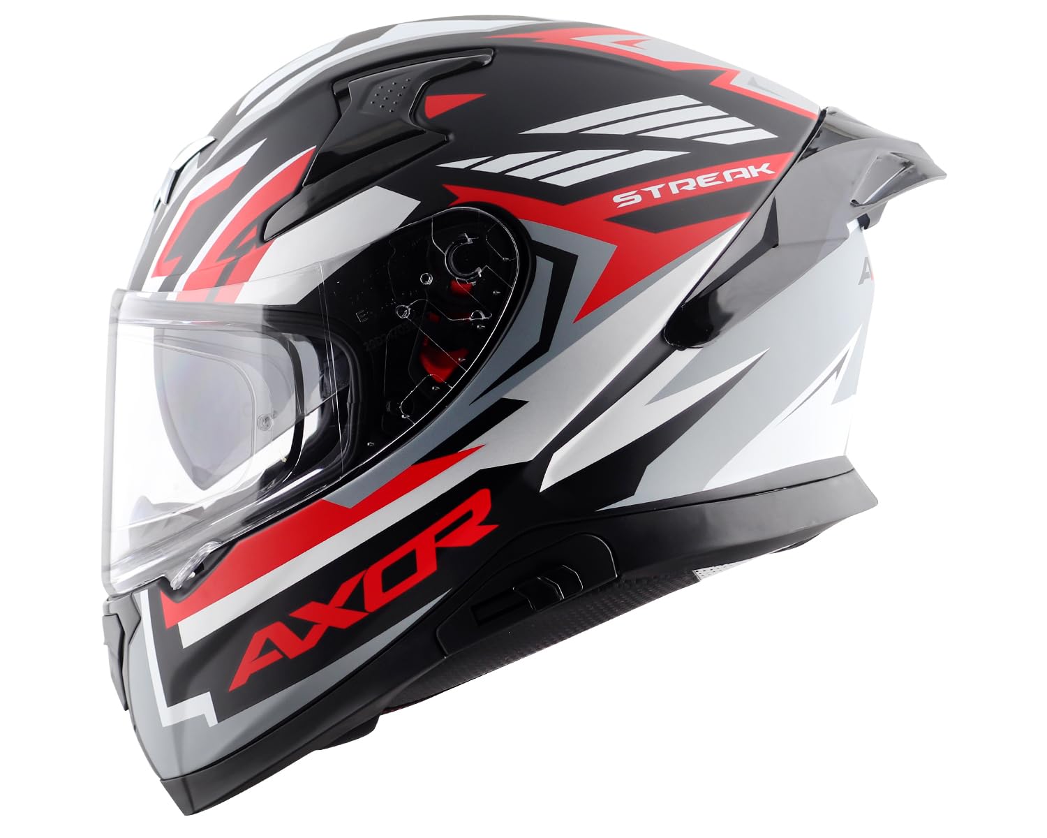Axor Apex Streak ISI ECE and DOT Certified Matte Finish Full Face ...