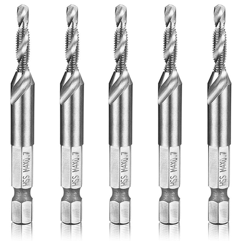 Snapklik.com : Hymnorq Metric HSS 4341 M4 X 0.7 Combination Drill And ...