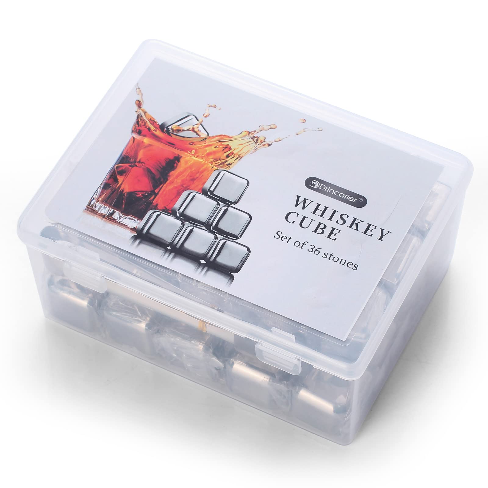 Amazon.com: Whiskey Stones 36 Pack,Reusable Ice Cubes, High Cooling ...