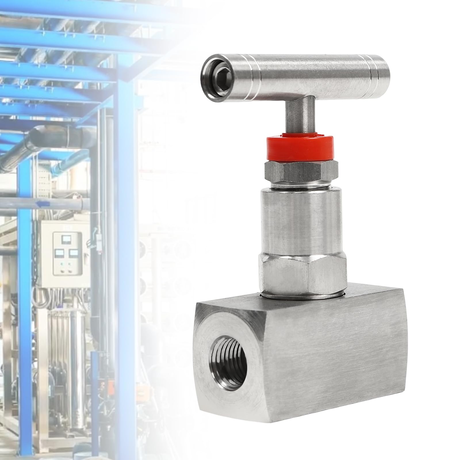 Needle Valve Stainless Steel High Pressure 6000 Psi 5 Way Instrument ...