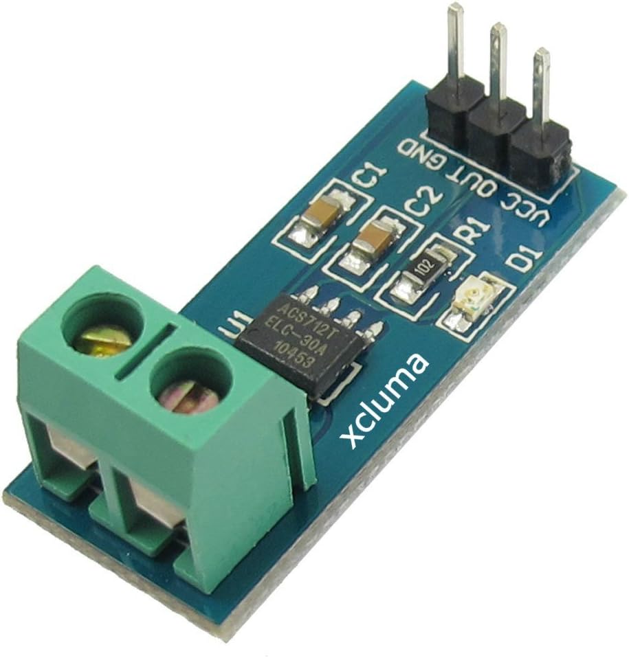 xcluma Acs712 30A Ac/Dc Current Sensing Module Arduino, Arm And Other Mcu : Amazon.in ...