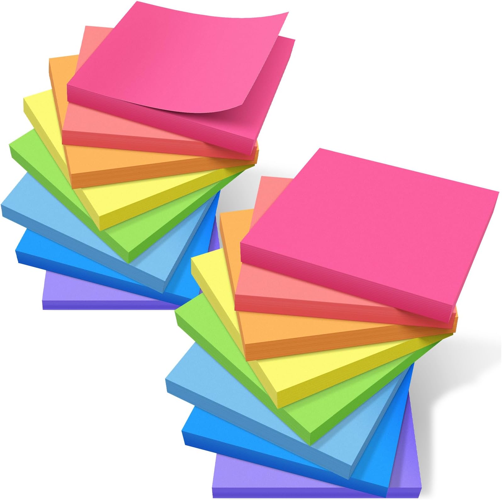 Amazon.com : Mimorou 30 Pads 3000 Sheet Pop up Sticky Notes 3x3 Inch ...
