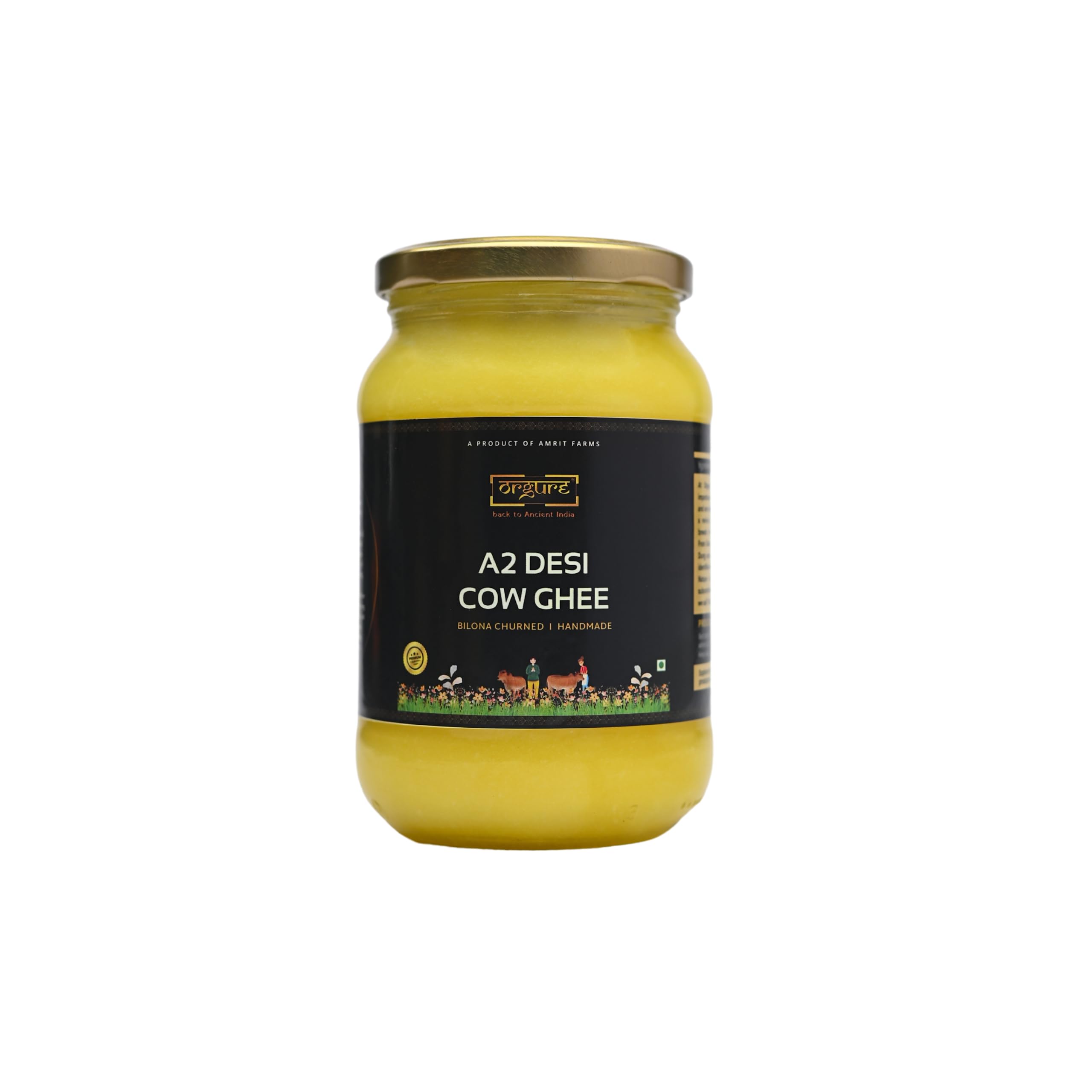 ORGURE - Premium Ghee (A2) | Vedic | Bilona | 100% Pure | A2 Gir Cow ...