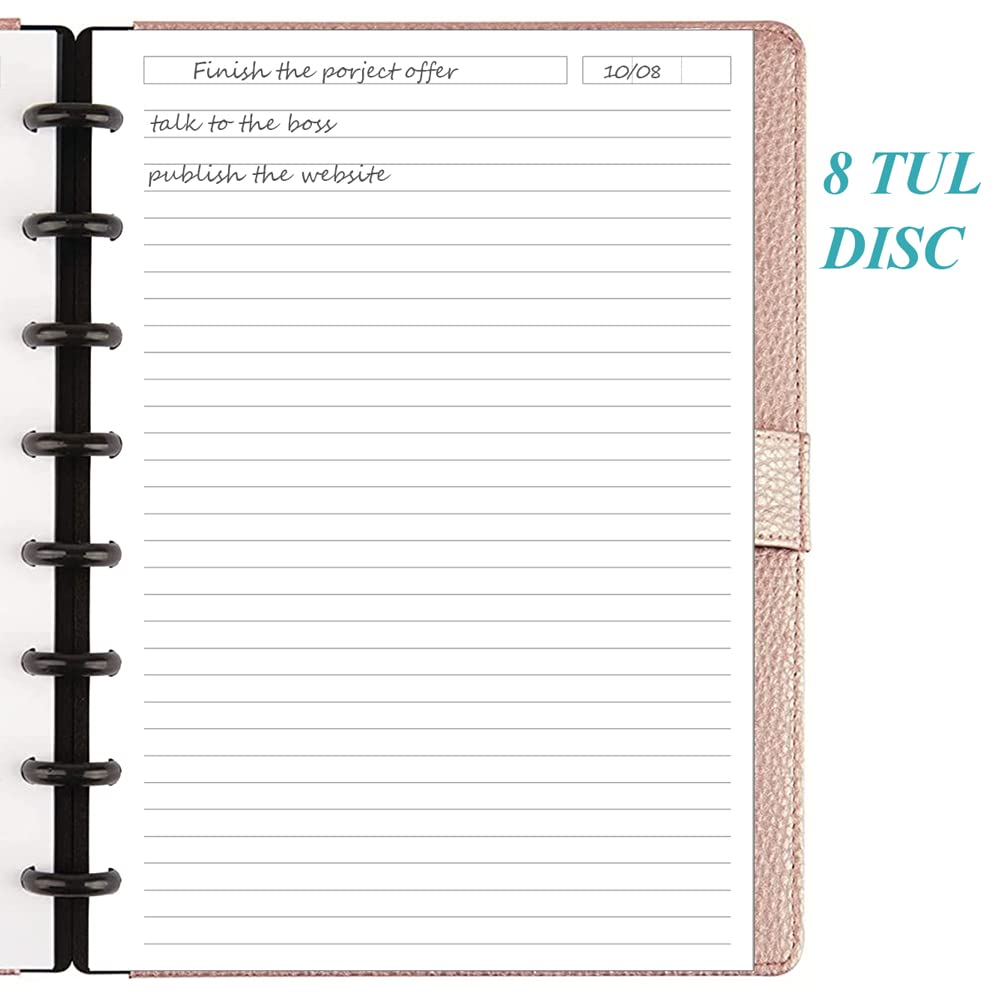 Snapklik.com : A5 TUL Discbound Lined Refill Paper, 8-Disc Discbound ...