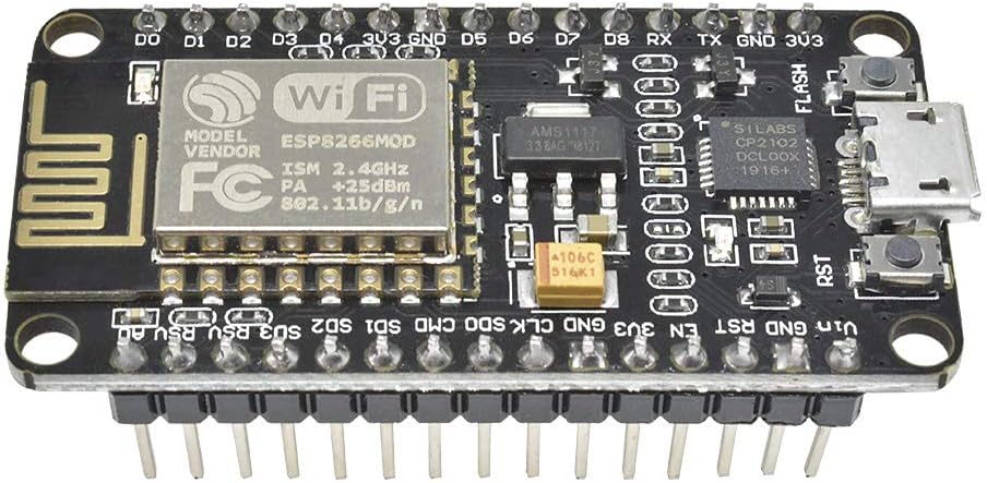 3Pcs ESP8266 V2 ESP-12E,Aideepen NodeMCU ESP8266 V2 30PIN ESP-12E ...
