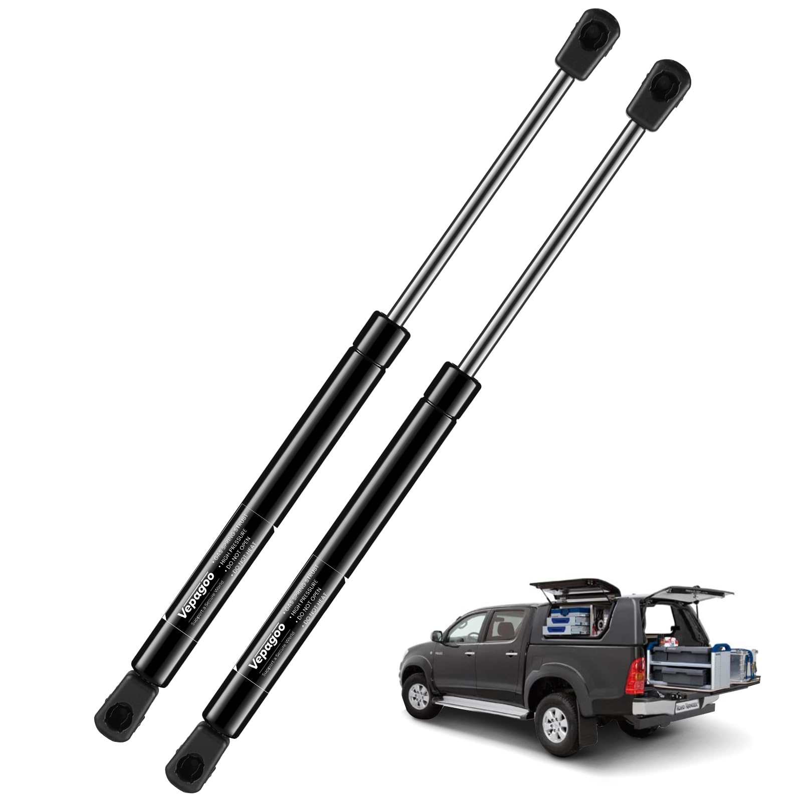 Snapklik.com : Vepagoo SG459002 12 Inch 30Lbs/133N Gas Shocks Struts ...