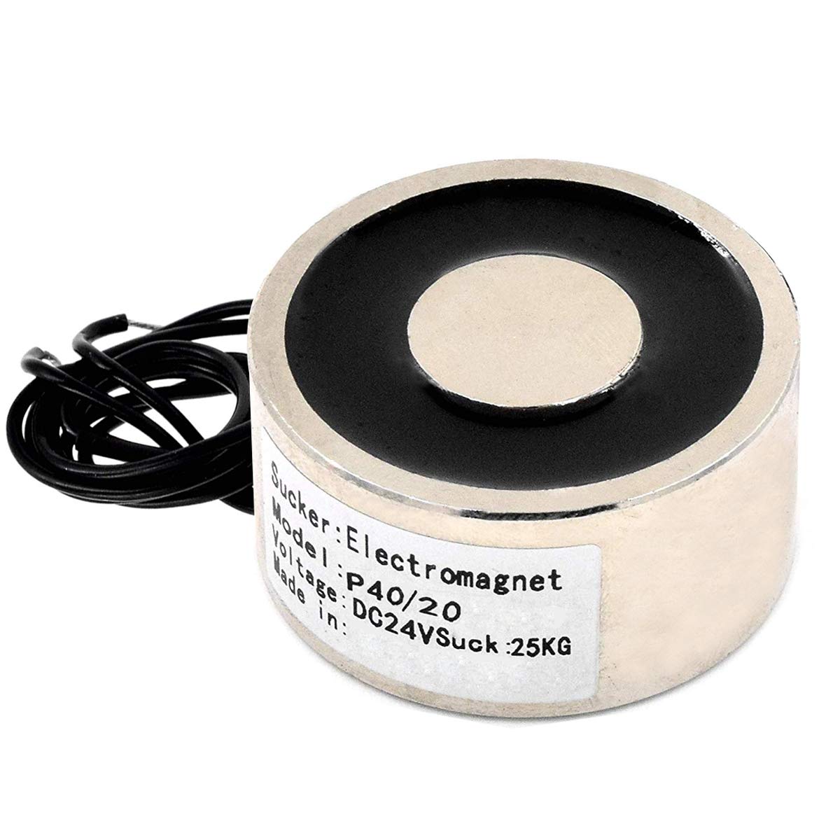 Buy JJDD Electric Lifting Magnet 250 N Electromagnet Solenoid Holding ...