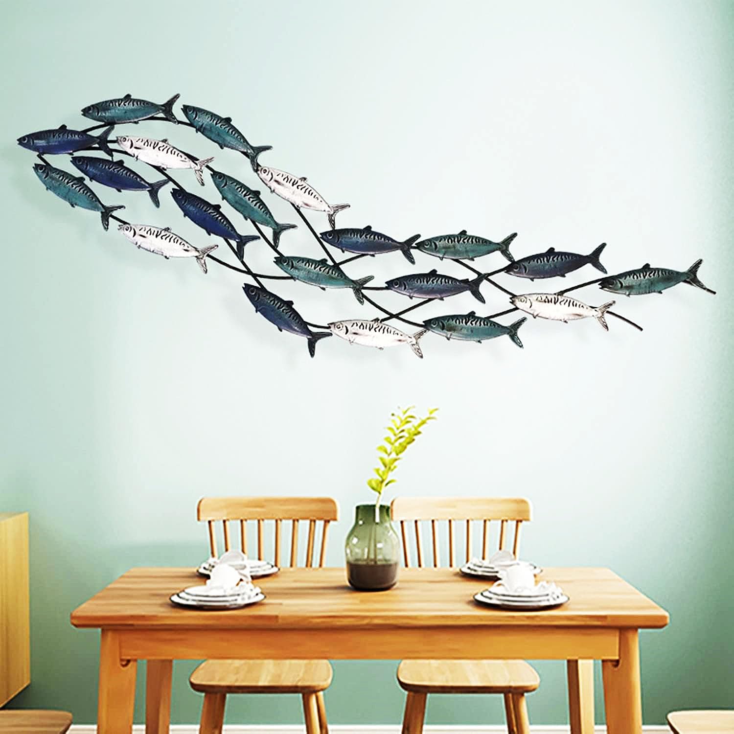 Shoal Of Fish Wall School Of Fish Wall Art – Dorset Gifts