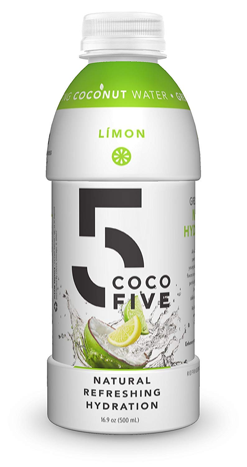 COCO5 Clean Sports Hydration Limon Flavor | 100% Natural | 50% Less ...