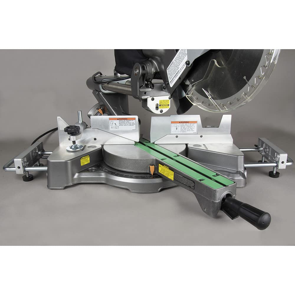 Metabo HPT 10-Inch Sliding Compound Miter Saw, Adjustable Laser Guide ...