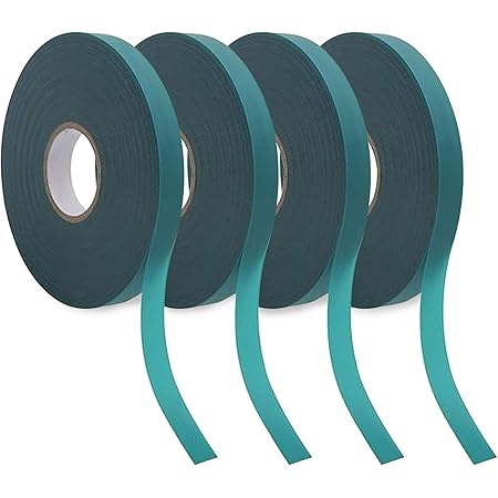 Amazon.com : 300 FEET x 1/2" 4mil Thick Stretch Non-Adhesive Tie Tape ...