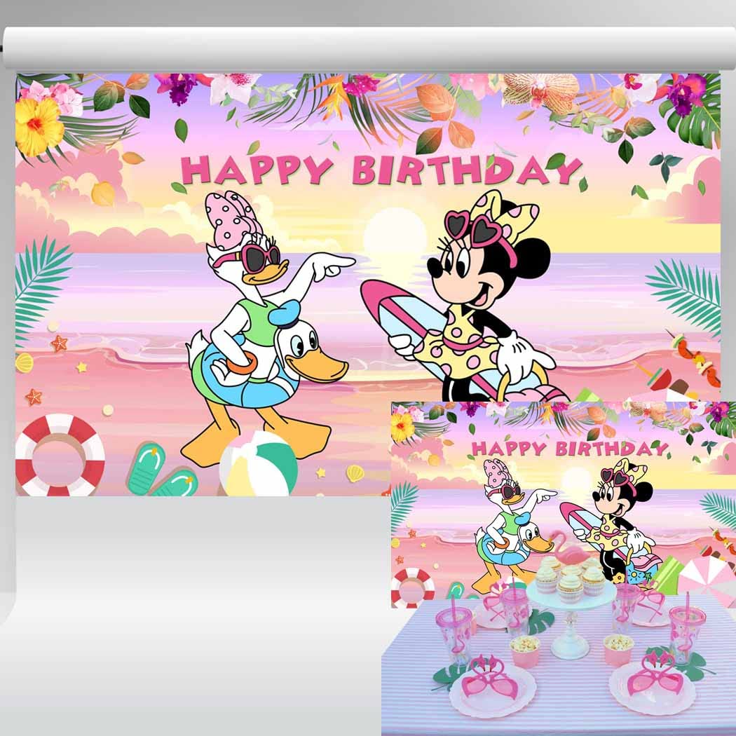 Fête De Plage De Mickey Mouse Elisa Tovati : Son Trio Avec Minnie Et