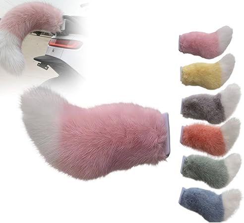 Remote Control Electric Car Tail, Cute Fuzzy Wagging Moving Tail for ...
