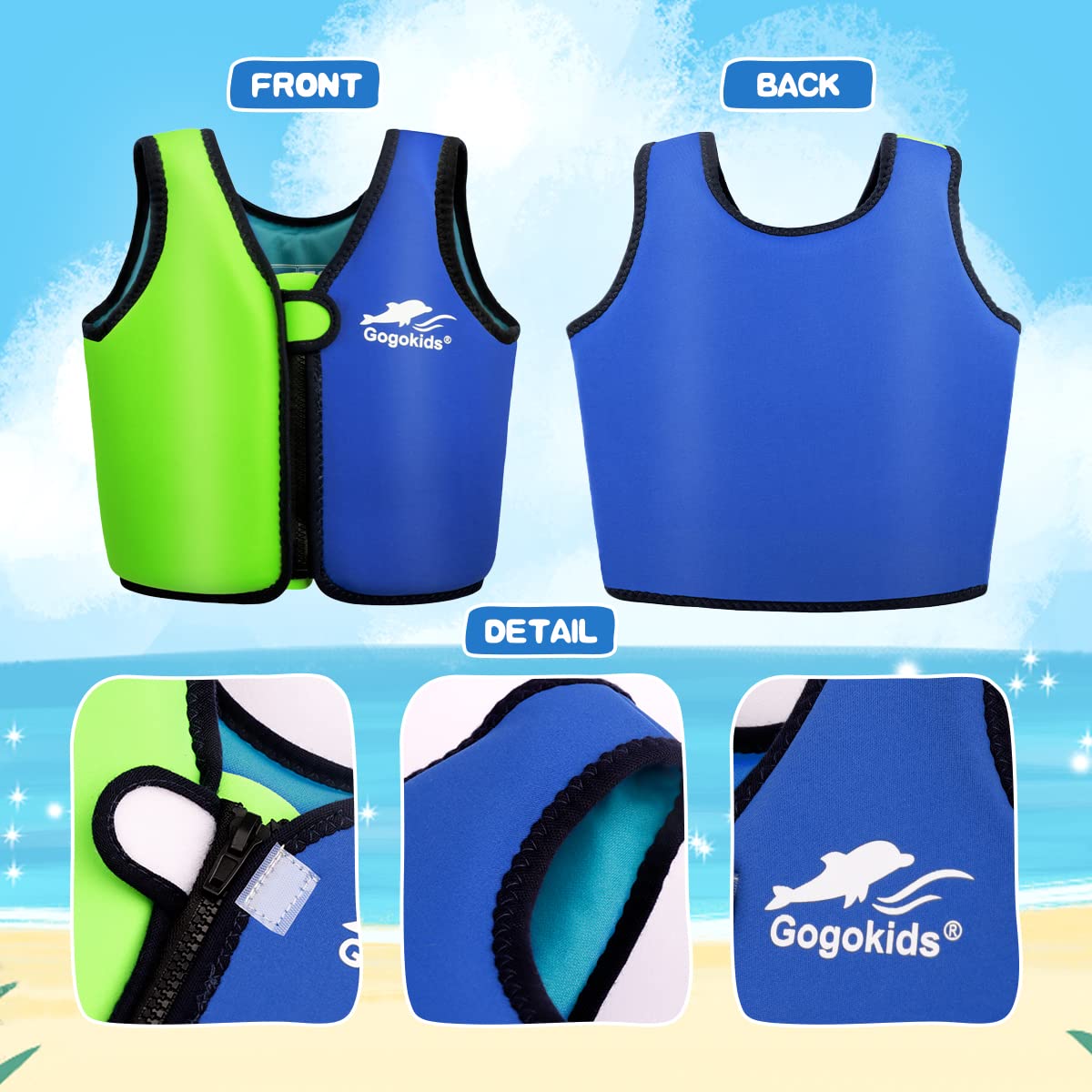 Snapklik.com : Vine Kids Swim Vest Toddler Learn To Swim Floatation ...
