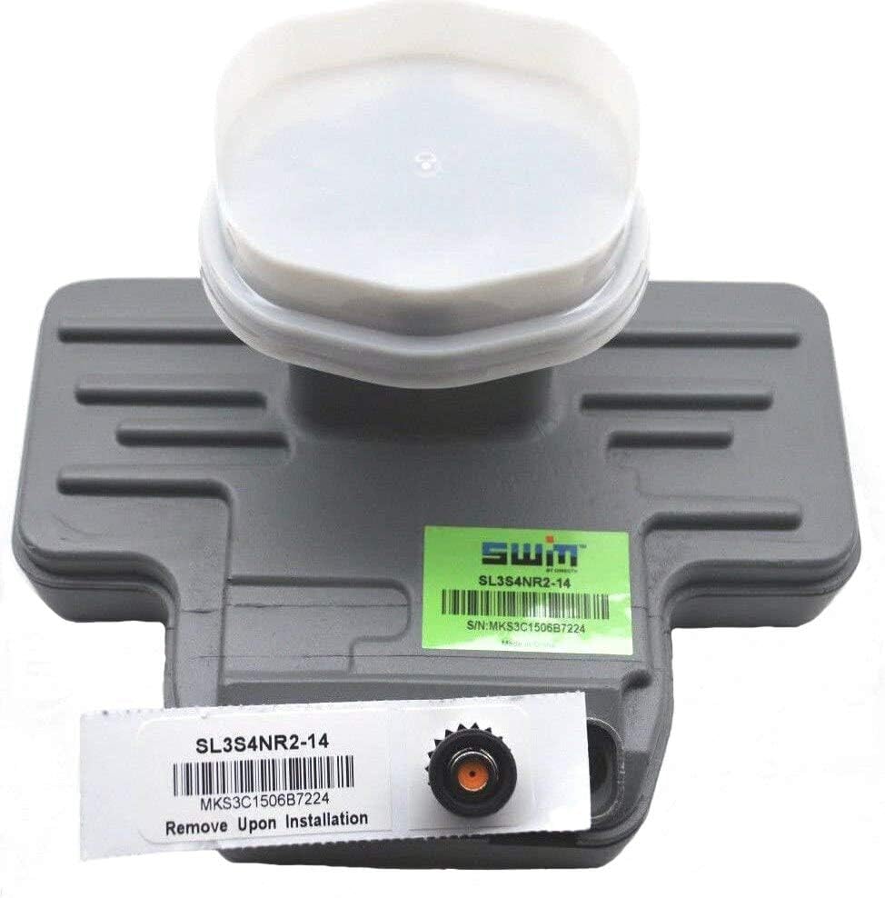 Amazon.com: DirecTV SWM LNB SL3S4NR2-14 SWM3 Directv DTV LNBF Swim ...