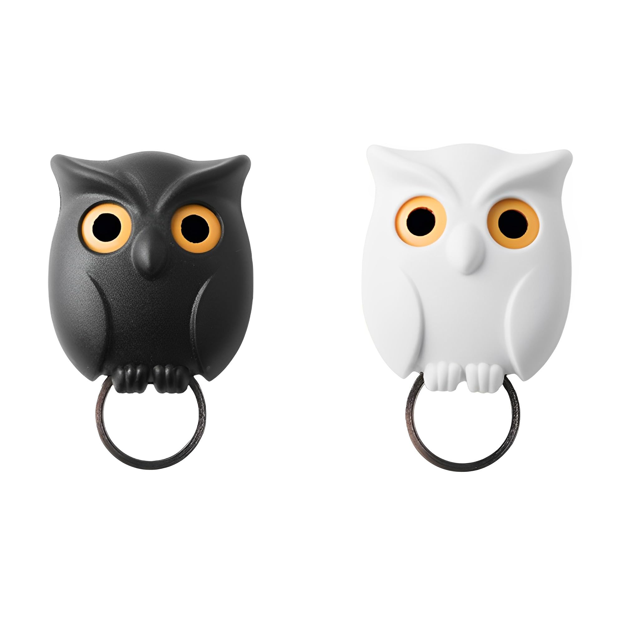 Amazon.com: Finyoffiy 2pcs Owl Key Holder Magnetic Wink Key Hooks Cute ...