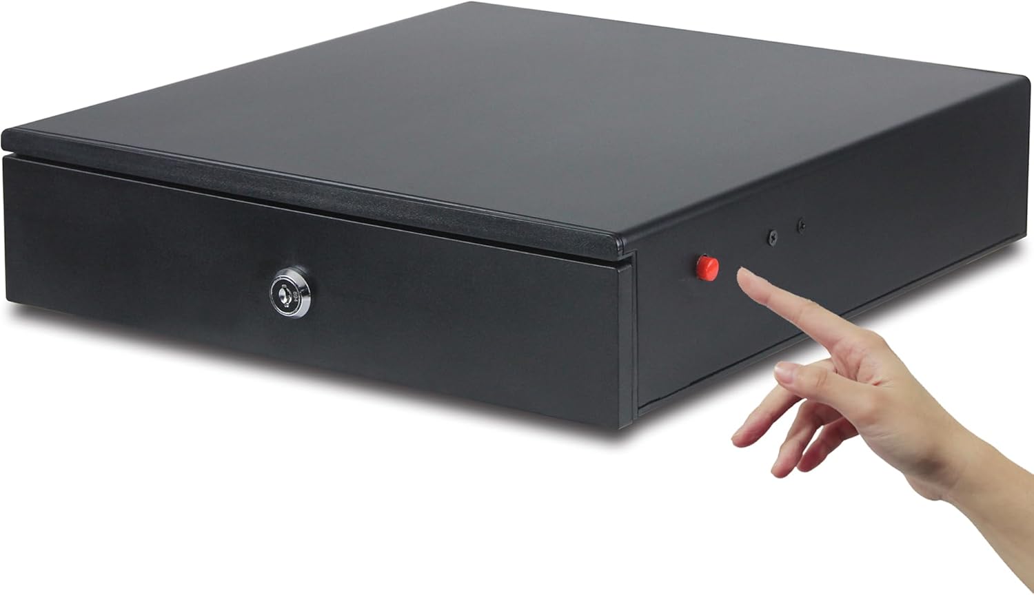 Syson POS 13" Manual Cash Drawer Key and Push-Button Release Lock Open ...