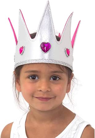 Lucy Locket - Jewel Silver Queen Crown for Children - Luxury Handmade ...