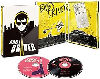 Amazon.co.jp: Baby Driver Steelbook Edition (First Press Limited ...