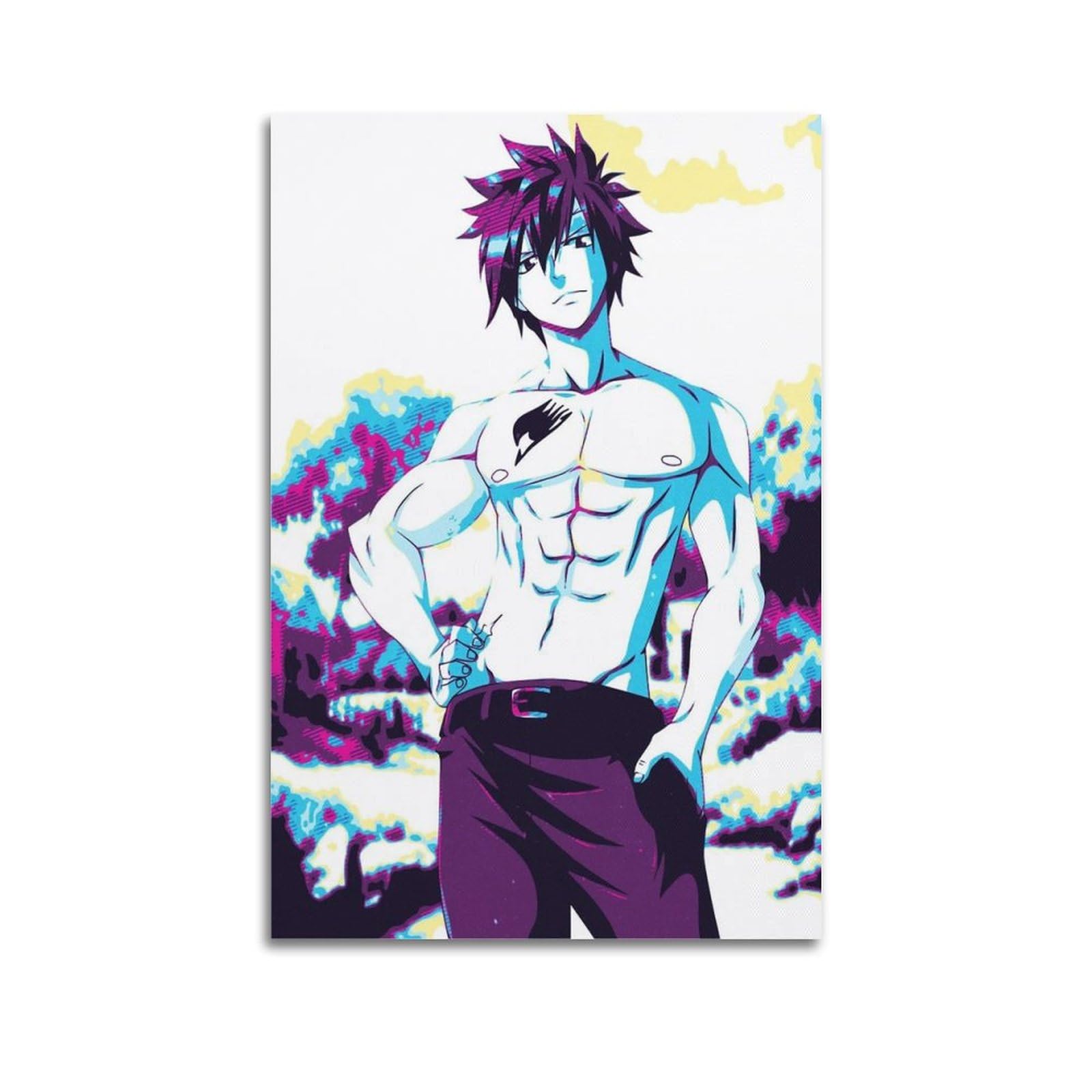 Dibujo De Fullbuster Gris 🧚 Gris Fullbuster Fairy Tail (2
