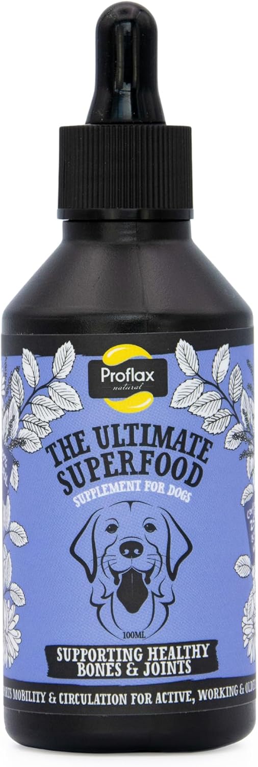 Proflax Natural - Bone & Joint Oil Supplement for Dogs - 100ml ...