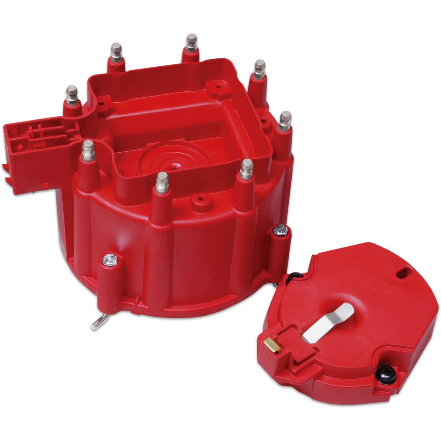 Amazon.com: MSD 8416 Distributor Cap and Rotor HEI, Red : Automotive