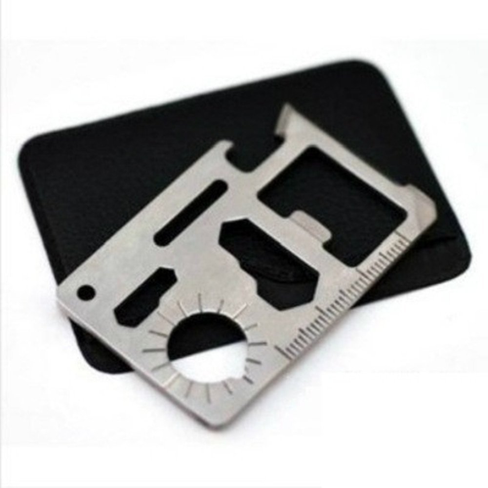 11 Functions In 1 Multifunction Tool Pocket Saber Card Outdoor Camping ...