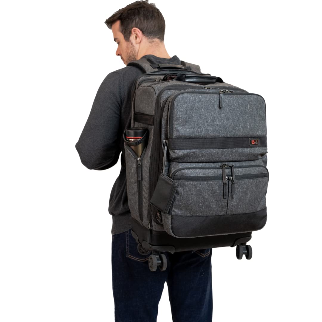 ONLI TRAVEL Revolution Rolling Pack - 4 Wheel Modular Carry-On Spinner ...