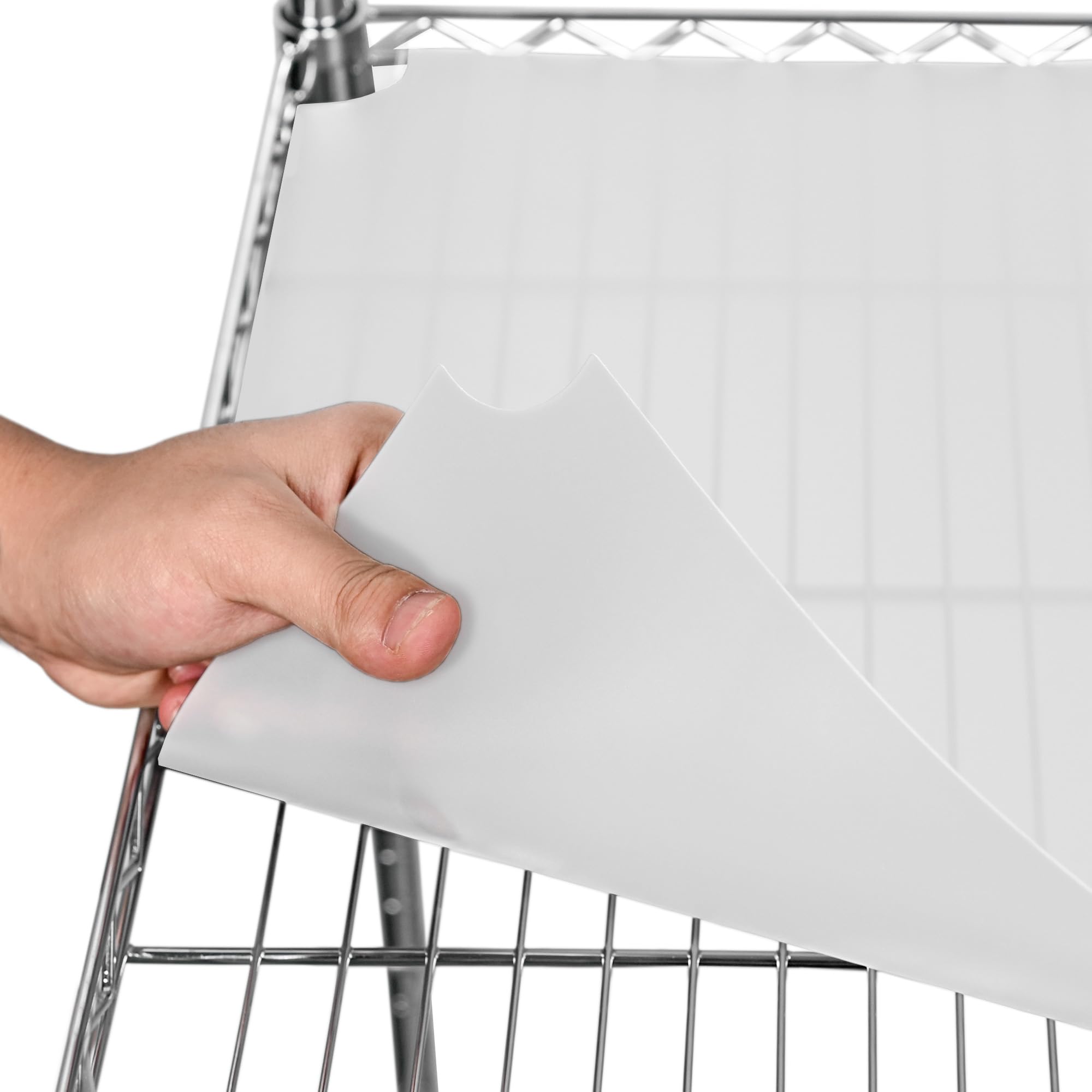 Wire Shelf Liner, Set of 4 Wire Shelf Cover Waterproof,18 x 48 Inch ...
