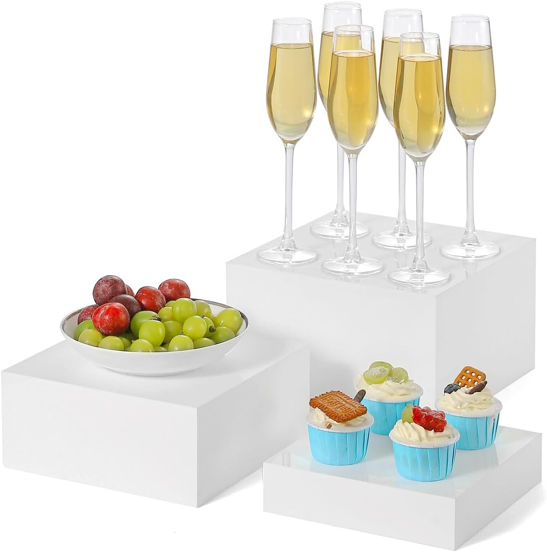 Amazon.com: BEYLANG Buffet Risers, Food Risers for Buffet Table ...