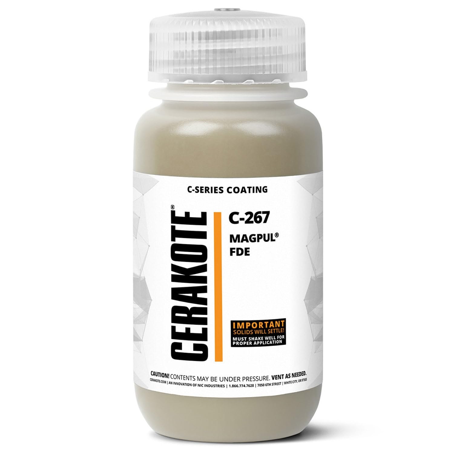 CERAKOTE® ( AIR CURE C-SERIES MAGPUL FDE [ 32oz ] C-267Q Performance ...