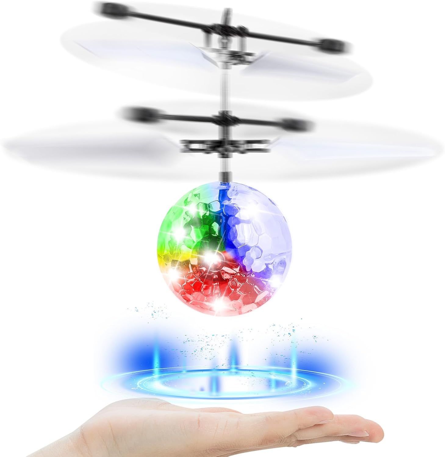 Flying orb ball toys for Kids,flying spinner hand rc plane mini drone ...
