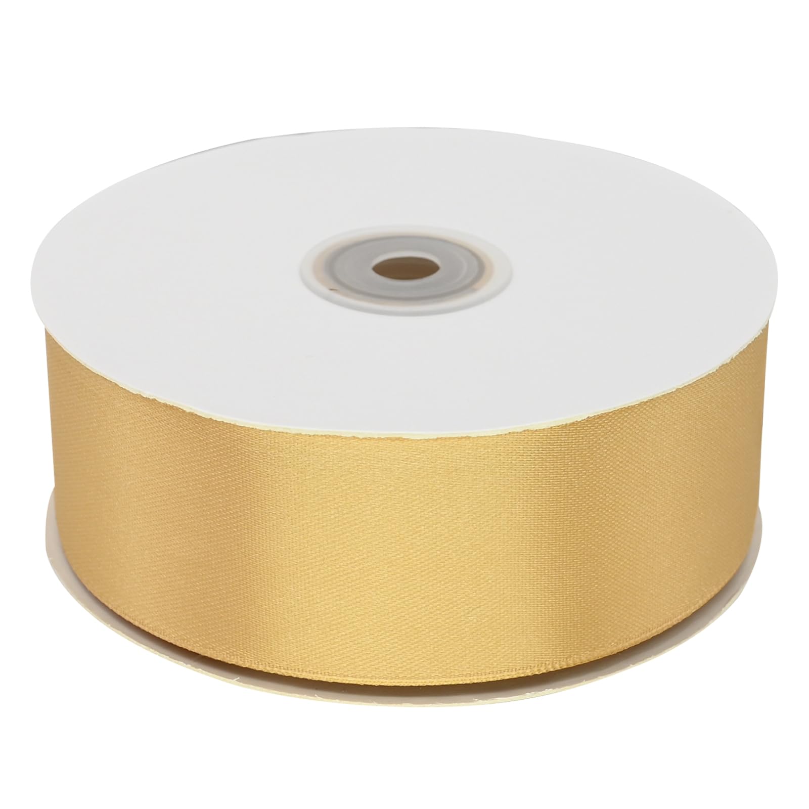 Snapklik.com : Double Face Gold Satin Ribbon 1-1/2 Inch X 50 Yards ...